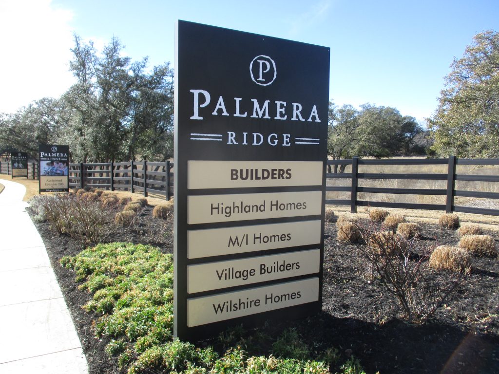 2. Aluminum Post and Panel Sign with Cut Vinyl and Dimensional Letters ...